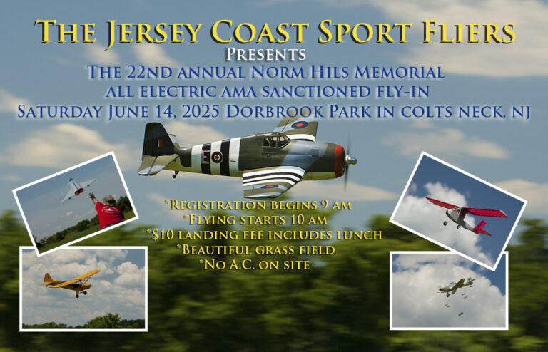 2025 All Electric Fly-In Flyer – Jersey Coast Sport Fliers